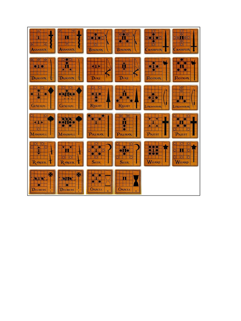 The Duke - Tile Ref Card | PDF