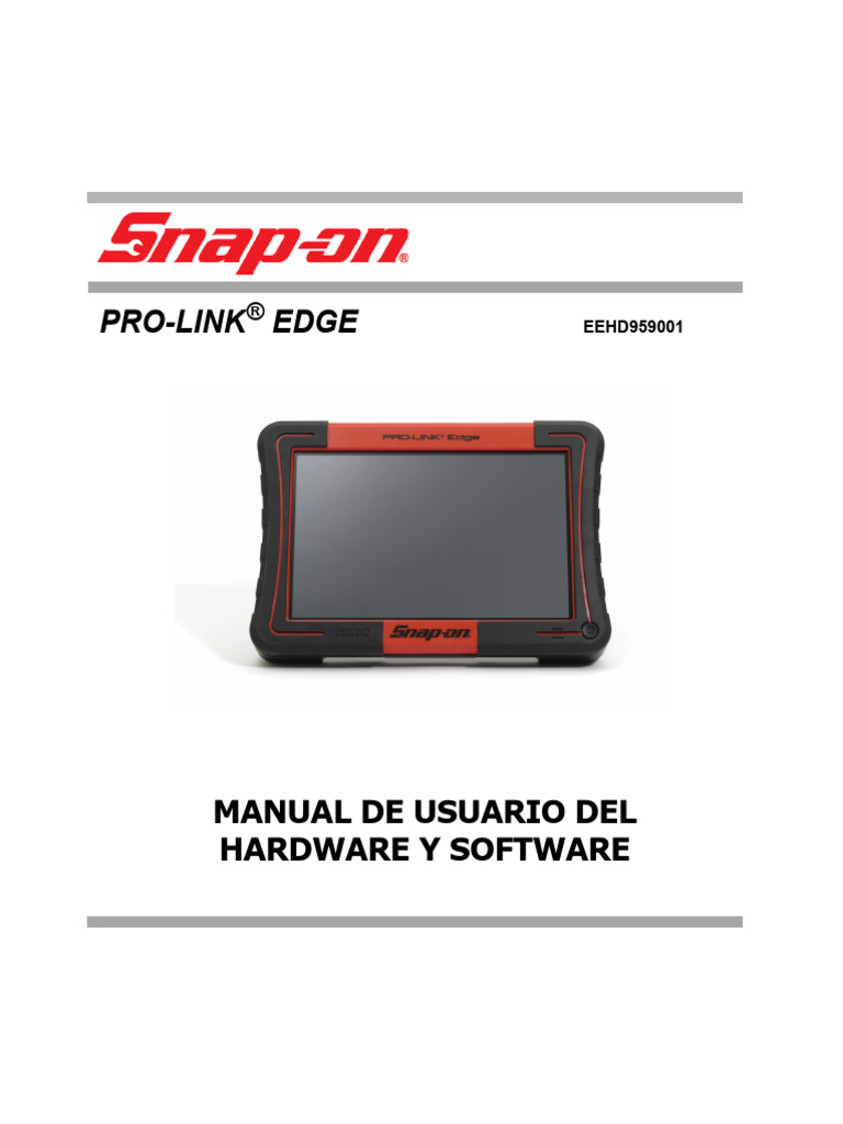 Eehd959001 Edge HW SW User Manual Es MX | PDF | Software | Usuario ...
