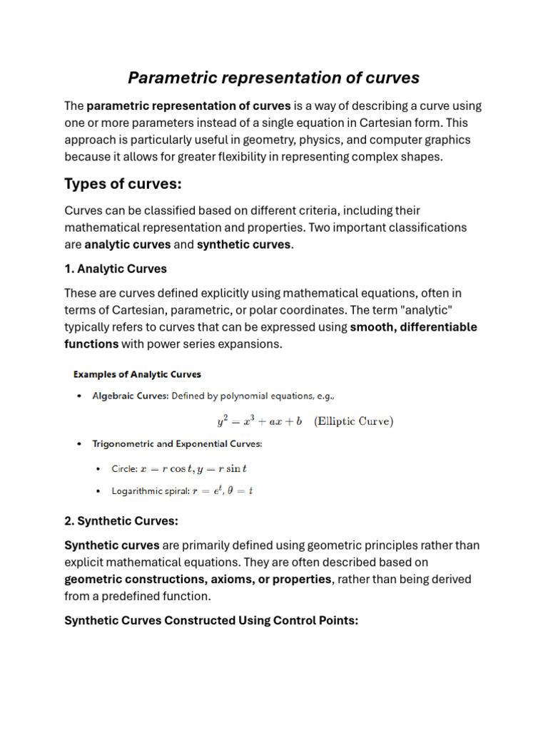 Hermite cubic spline | PDF