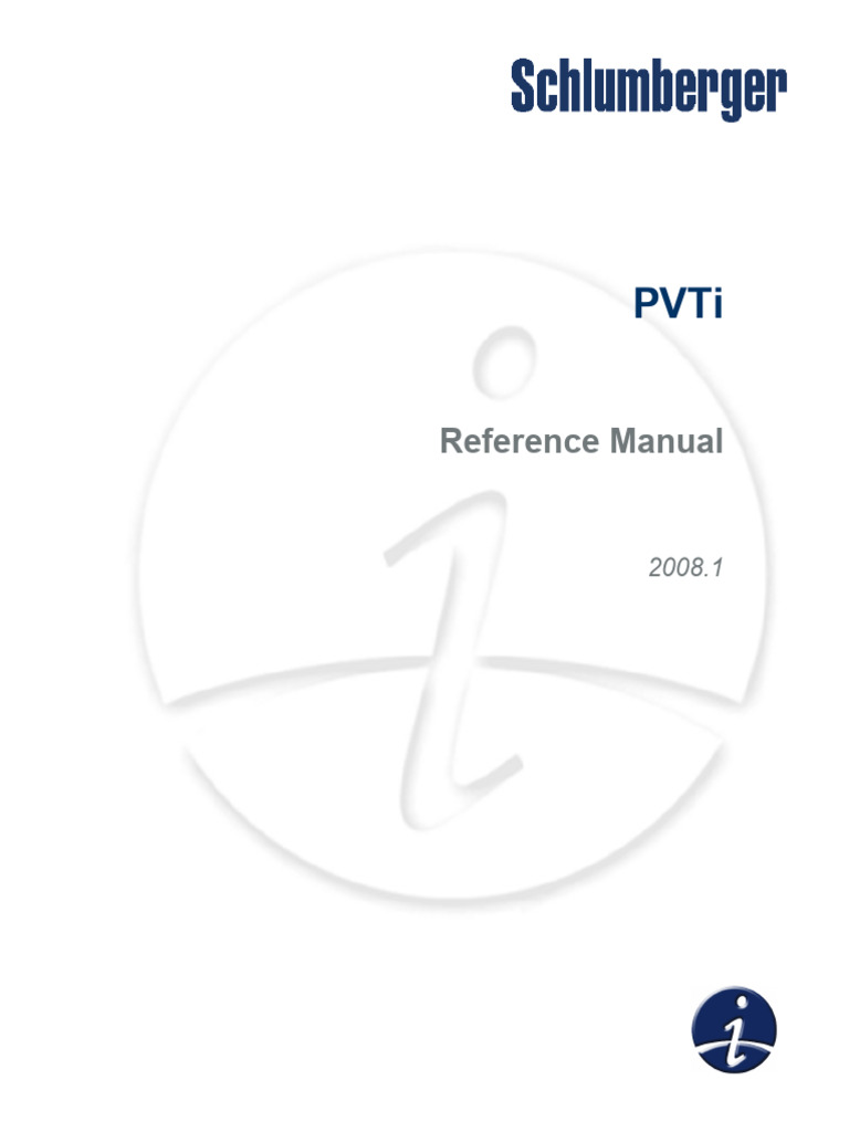 Eclipse Pvti Refernce Manual PDF Free | PDF | Reserved Word | Viscosity