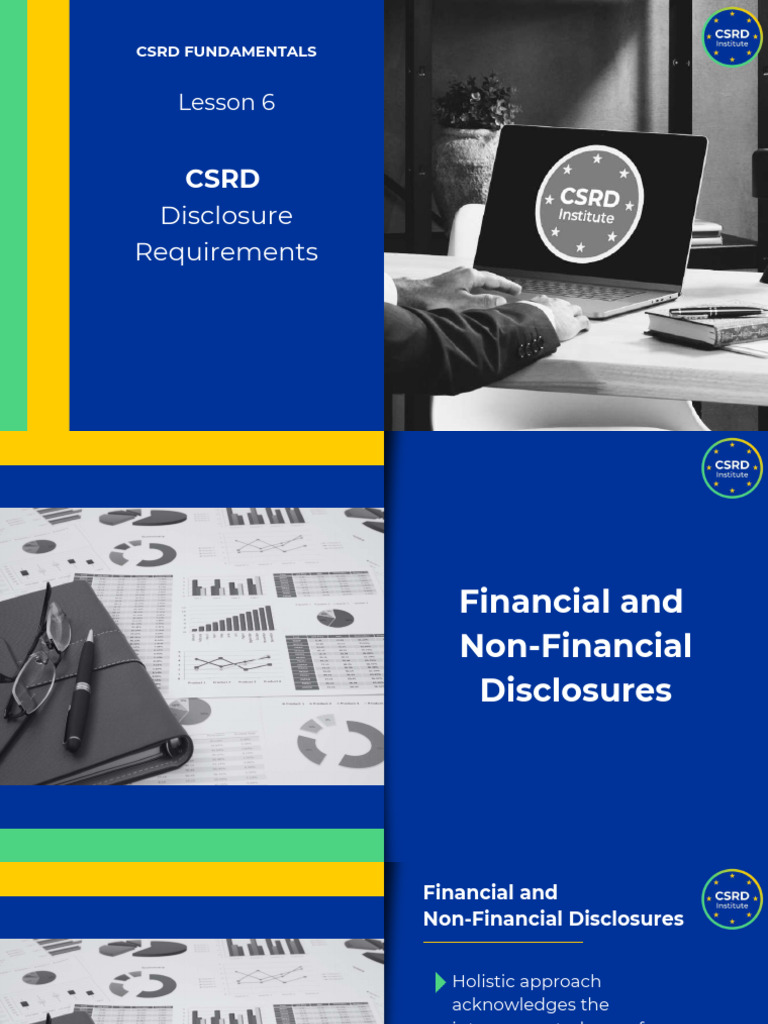 CSRD Fundamentals Lesson 6 | PDF