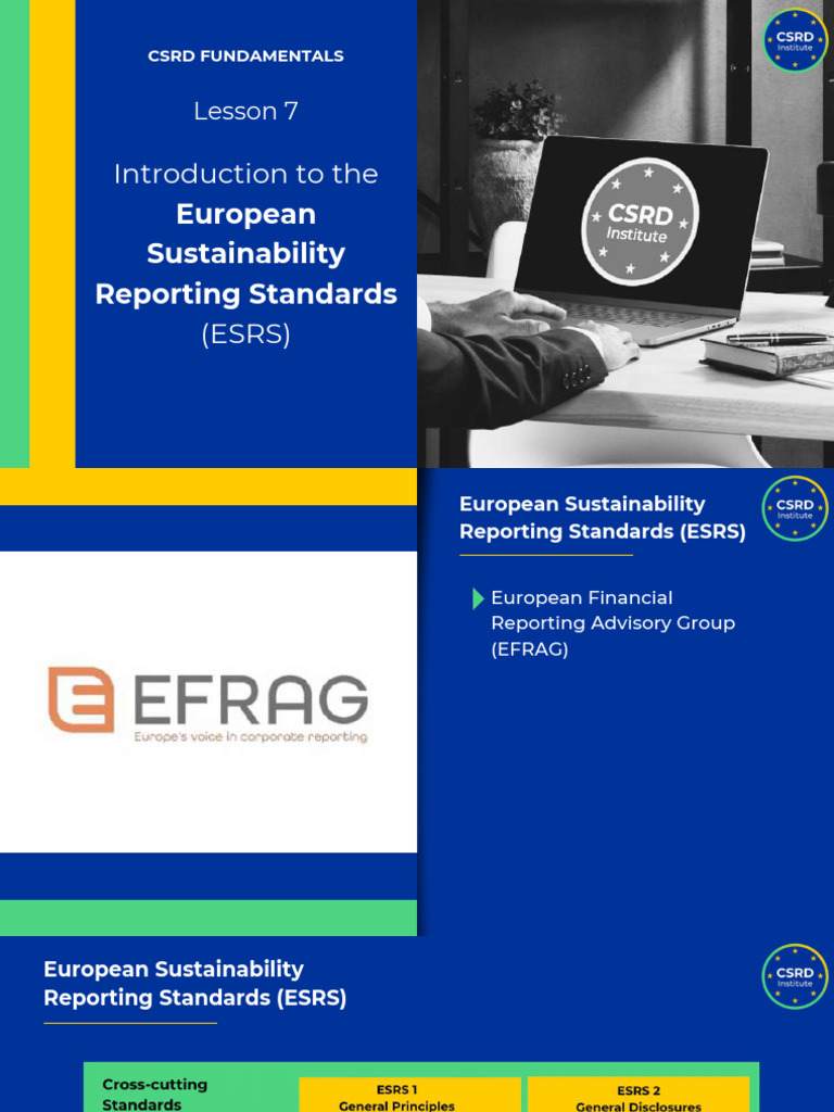 CSRD Fundamentals: ESRS Overview | PDF | Sustainability | Small And ...