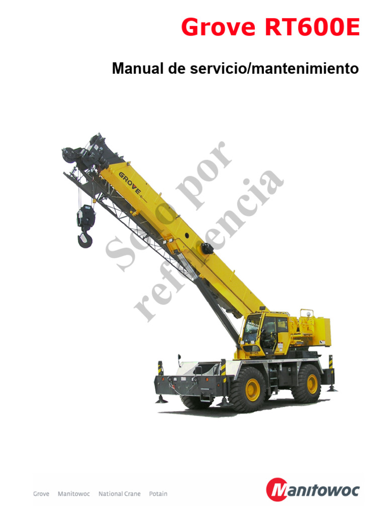 MANUAL RT600 en español | PDF | Eje