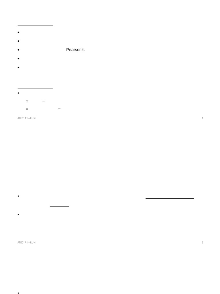 ANALYTICAL TECHNIQUES LU4 Lecture Notes | PDF | Coefficient Of ...