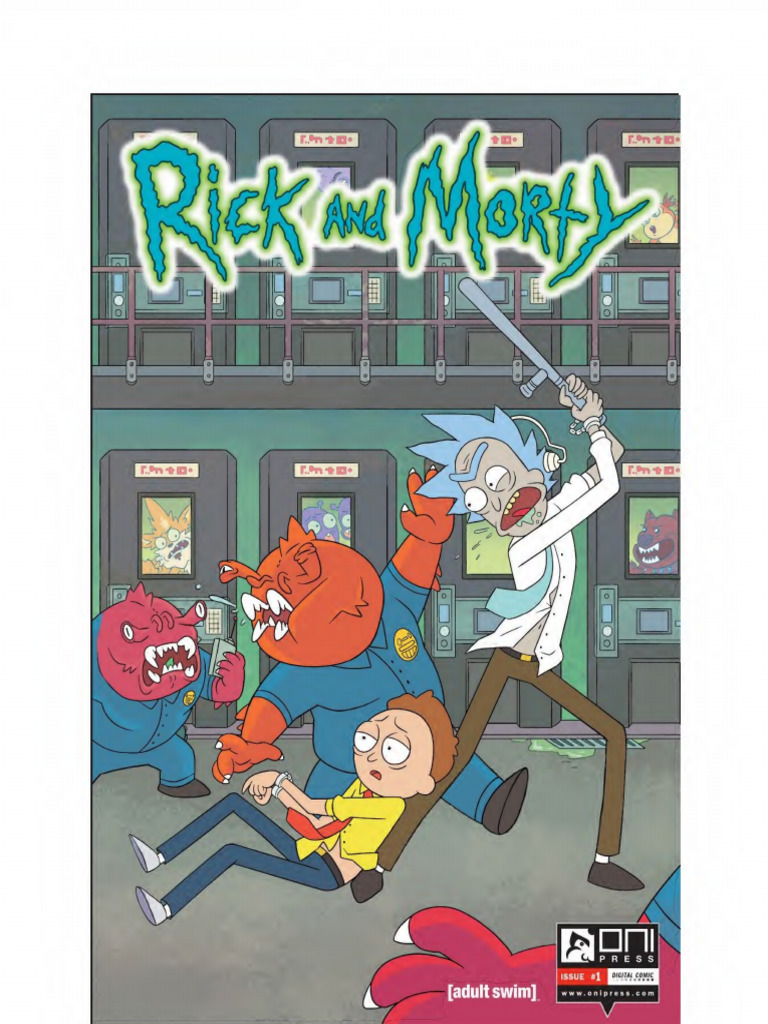 Issue 1 Rick SND Morty - Text | PDF | Comics