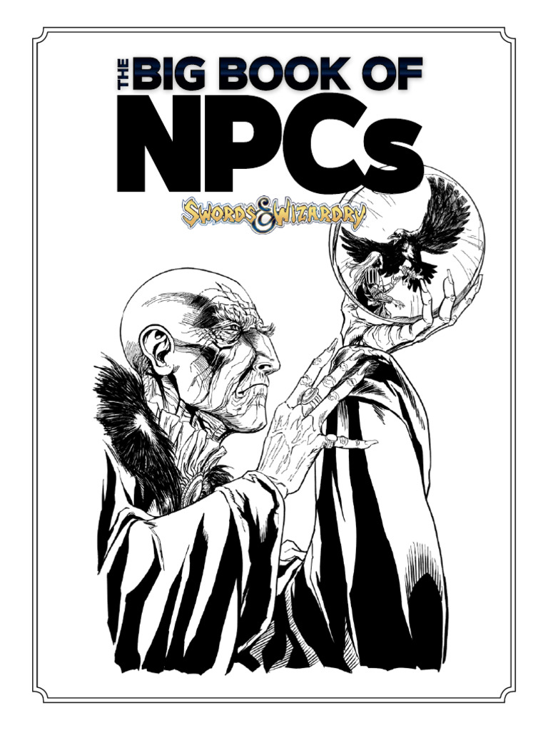 The Big Book of NPCs Updated 10.30.24 | PDF | Knight