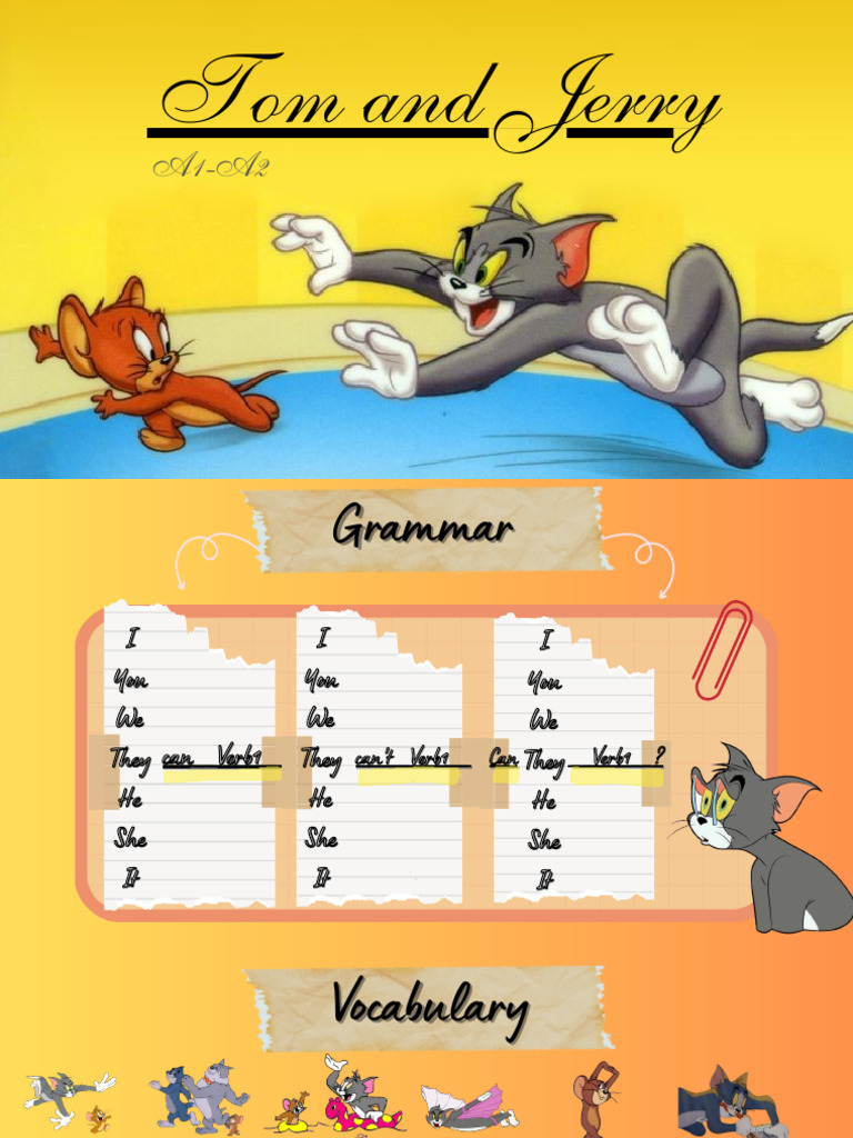 Can, Can't Tom and Jerry | PDF