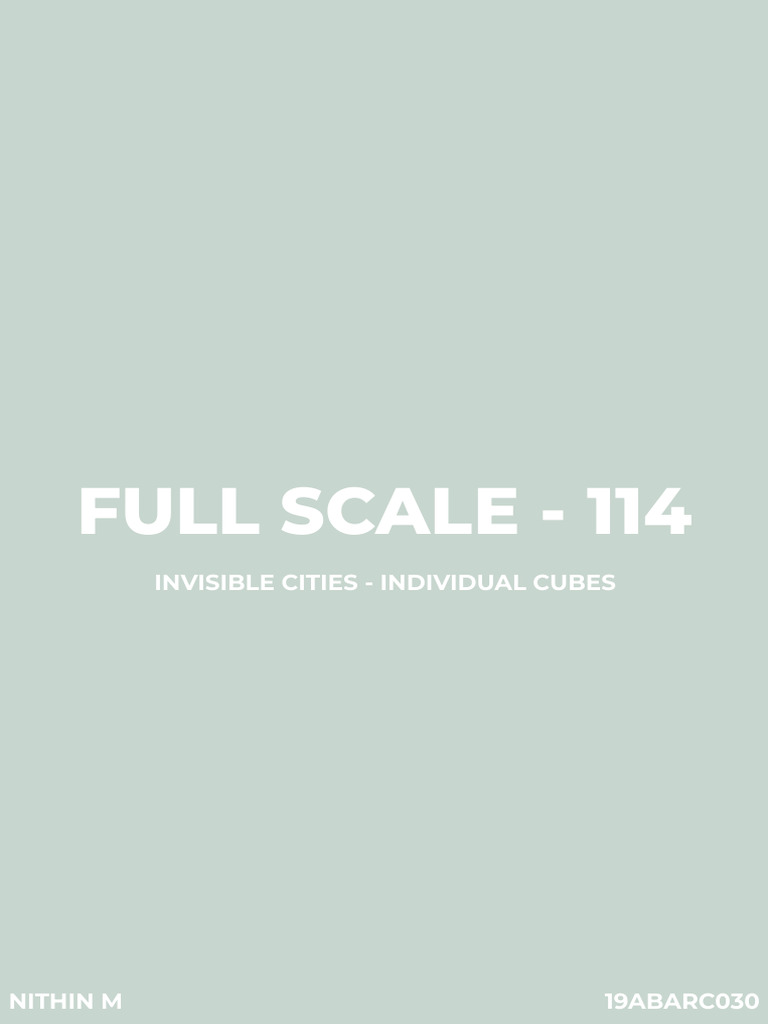Invisible Cities | PDF