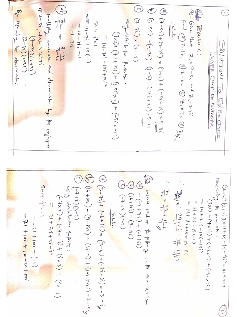 Solutions To Mth 111 Exercises Pdf