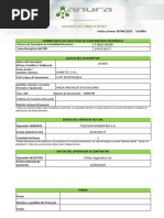 Formato de Portabilidad Megacable | PDF | Telefonía móvil