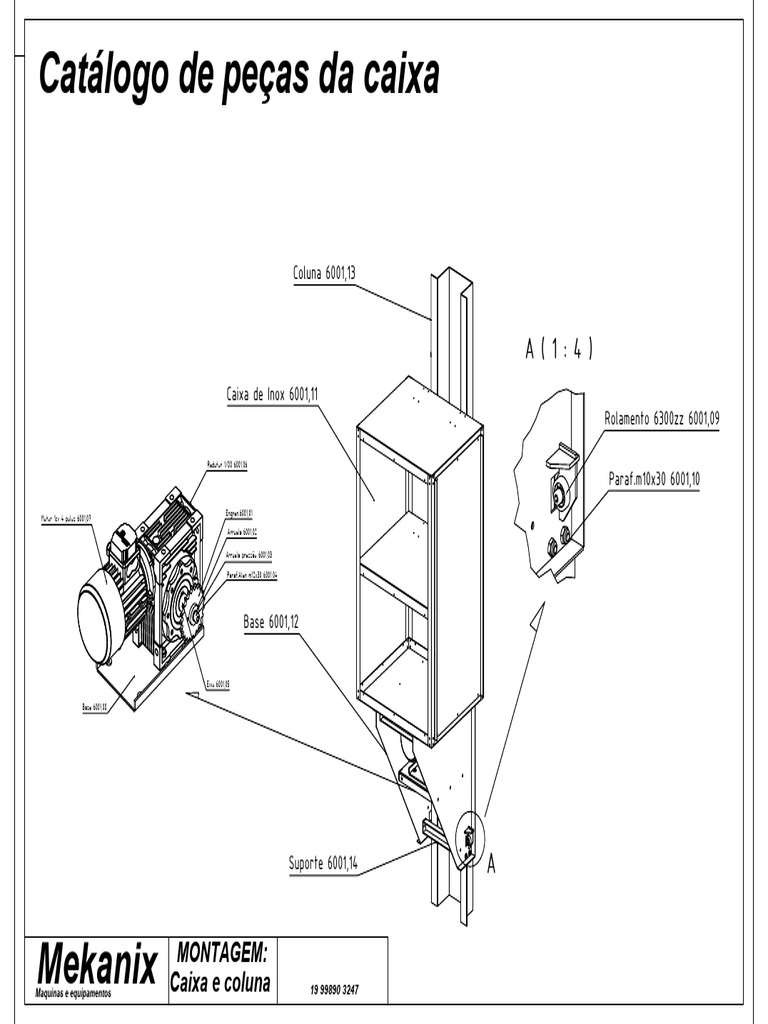 Manual Monta Carga (2) - Model | PDF