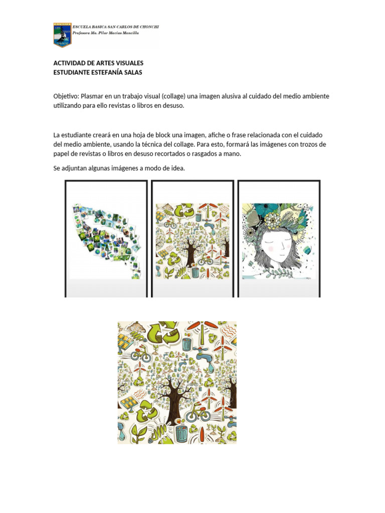 Actividad de Artes Visuales | PDF