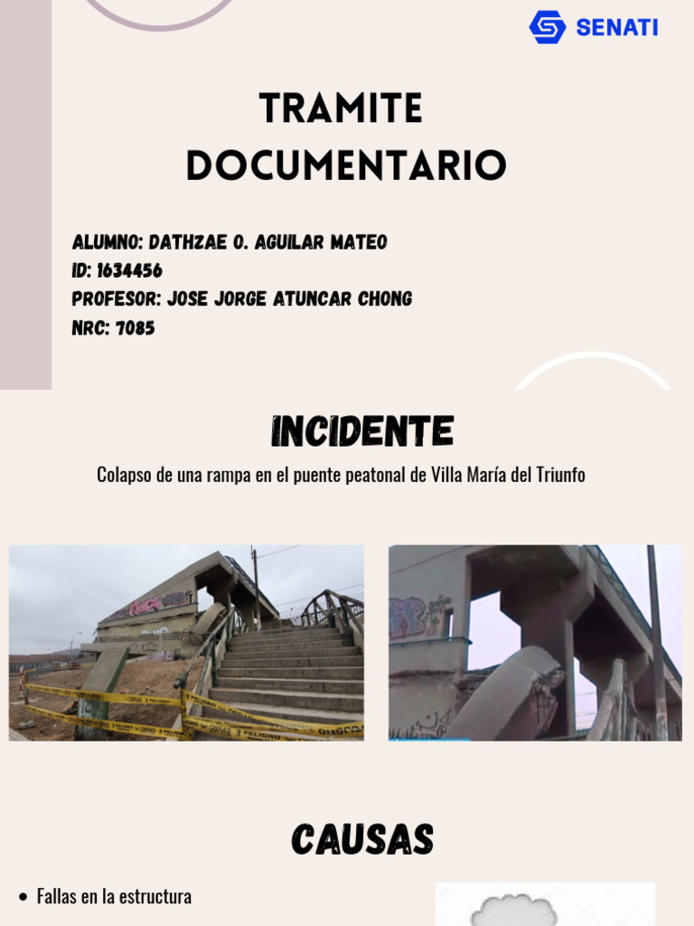 Tramite Documentario-Senati | PDF