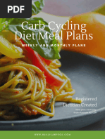 Redline Challenge Meal Plan Guide | PDF
