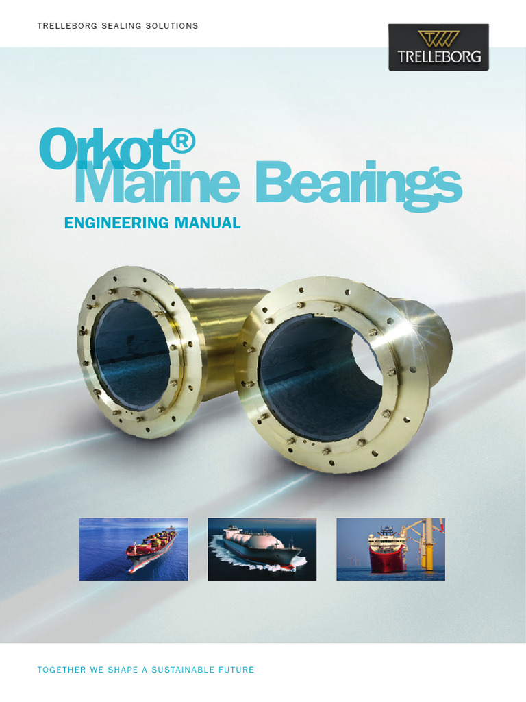 Orkot Marine Bearings Engineering Manual EN | PDF | Strength Of ...