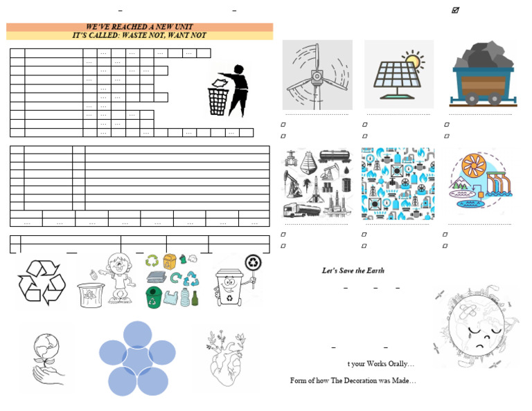 Introducing Unit Two Waste Not Want Not | PDF | Recycling | Waste