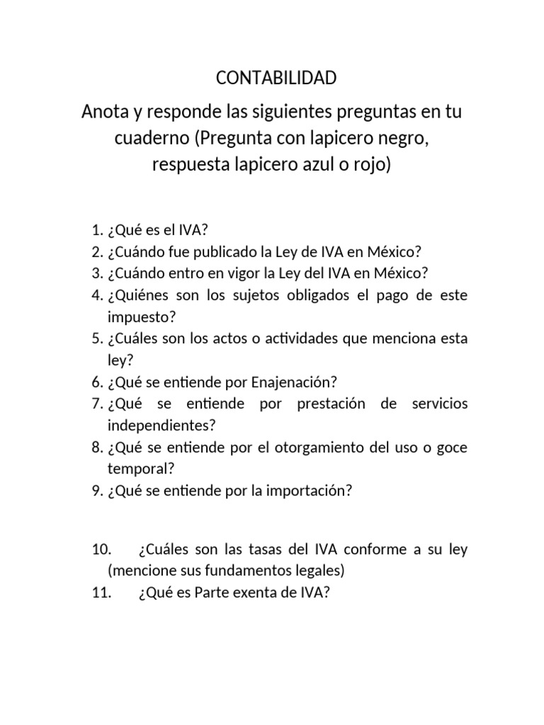 IVA EJERCICIOS | PDF | Impuesto al valor agregado | Impuestos