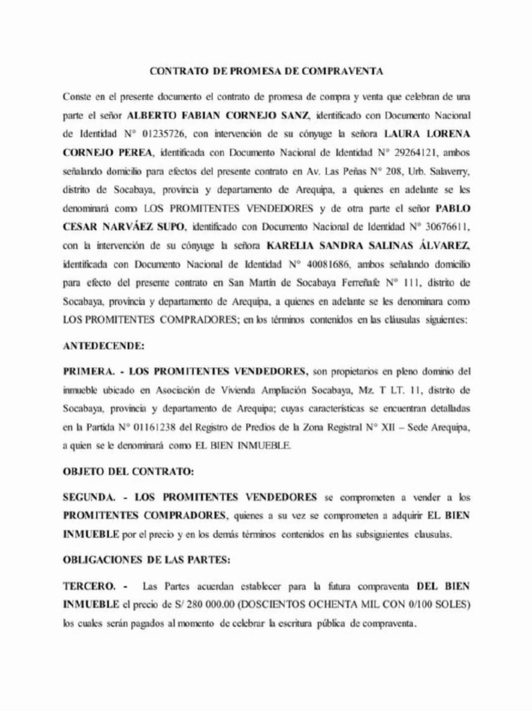 Modelo de Contrato | PDF