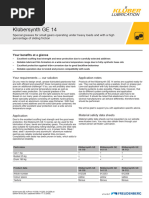 KRONES celerol L 7008 Technical Data Sheet | PDF