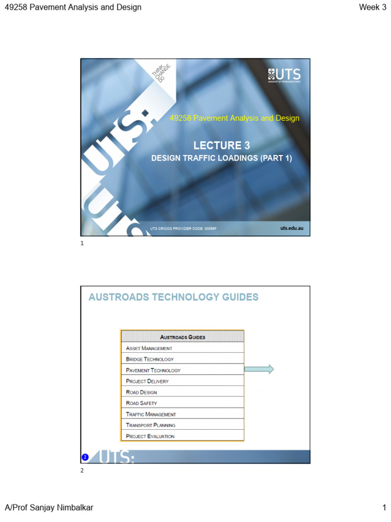 3-1-Design Traffic | PDF | Truck | Road Surface