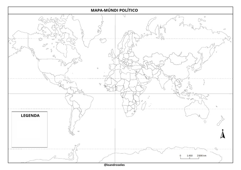 Mapa Mundi Politico | PDF