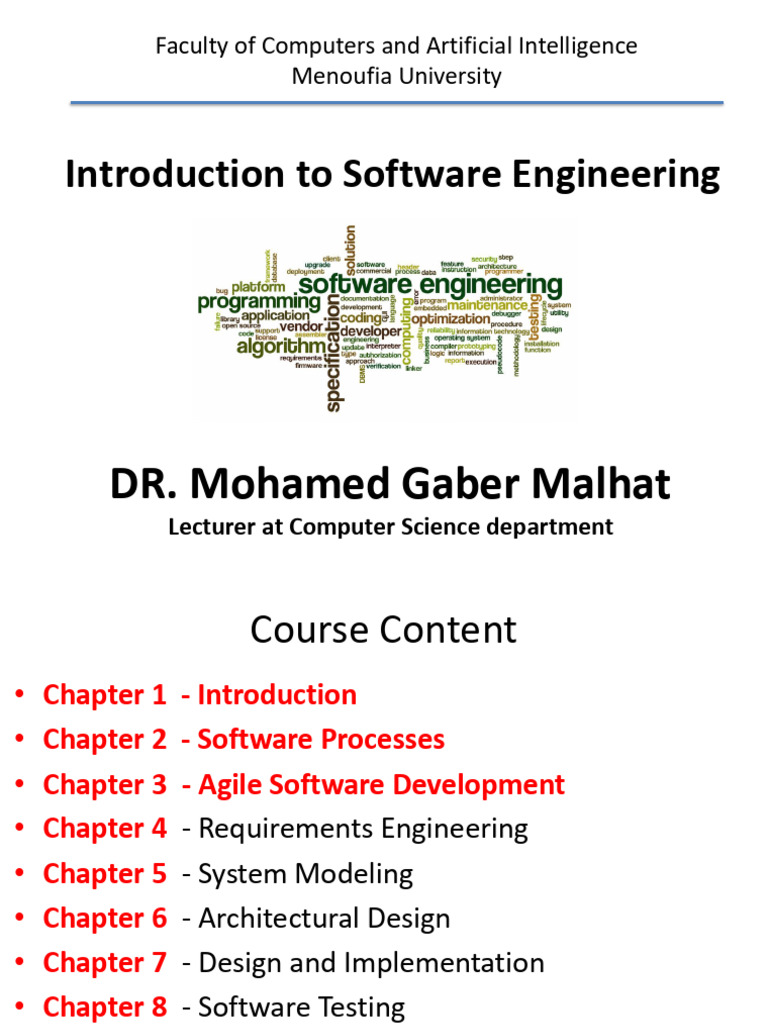 Lecture 6-SWE-CH4 - Requirements Engineering - Part 1 | PDF | Software | Usability