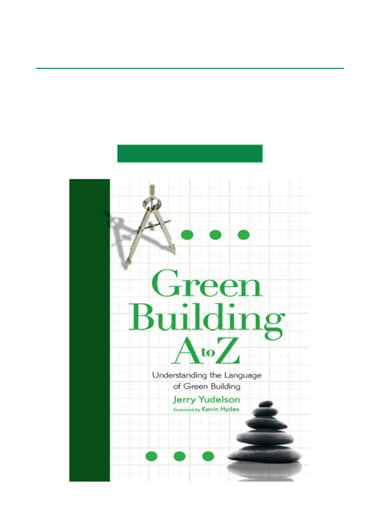 Green Building A To Z Understanding The Language of Green Building PDF ...