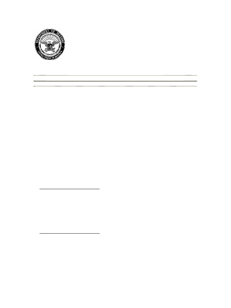 DoD Directive on Classified Info Disclosure | PDF | United States ...