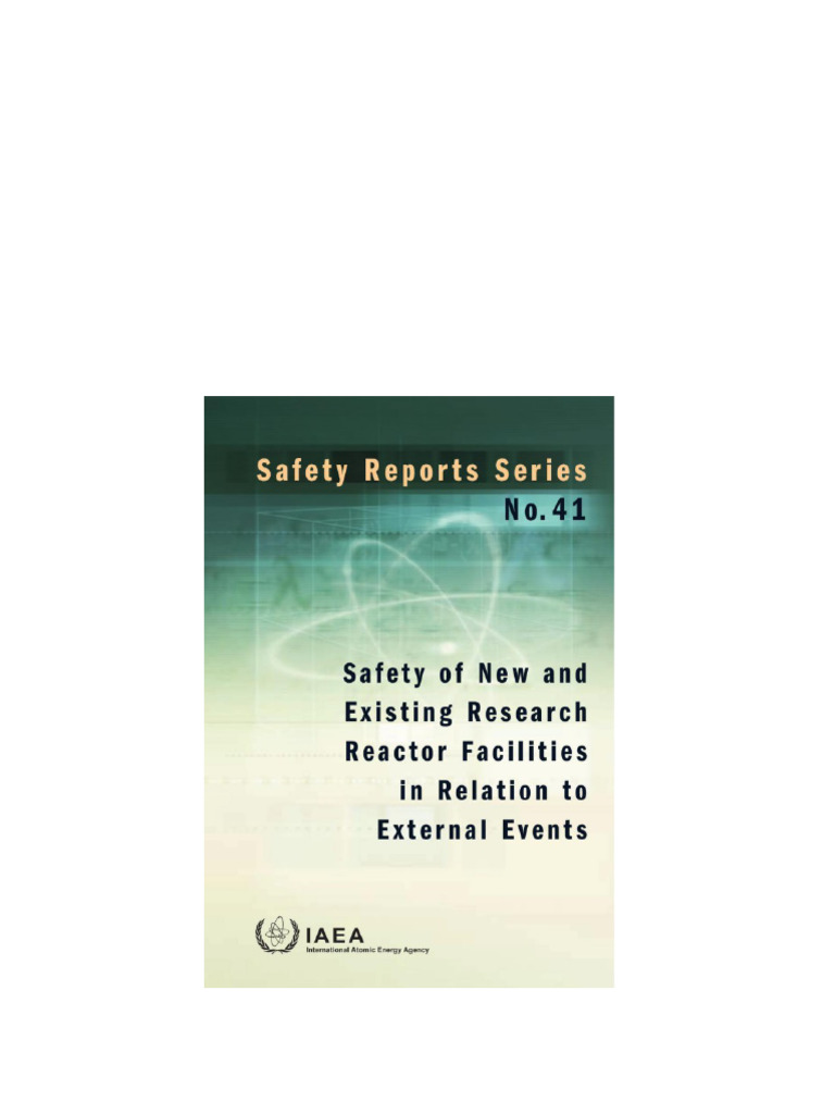 Safety of New and Existing Research Reactor Facilities in Relation To ...