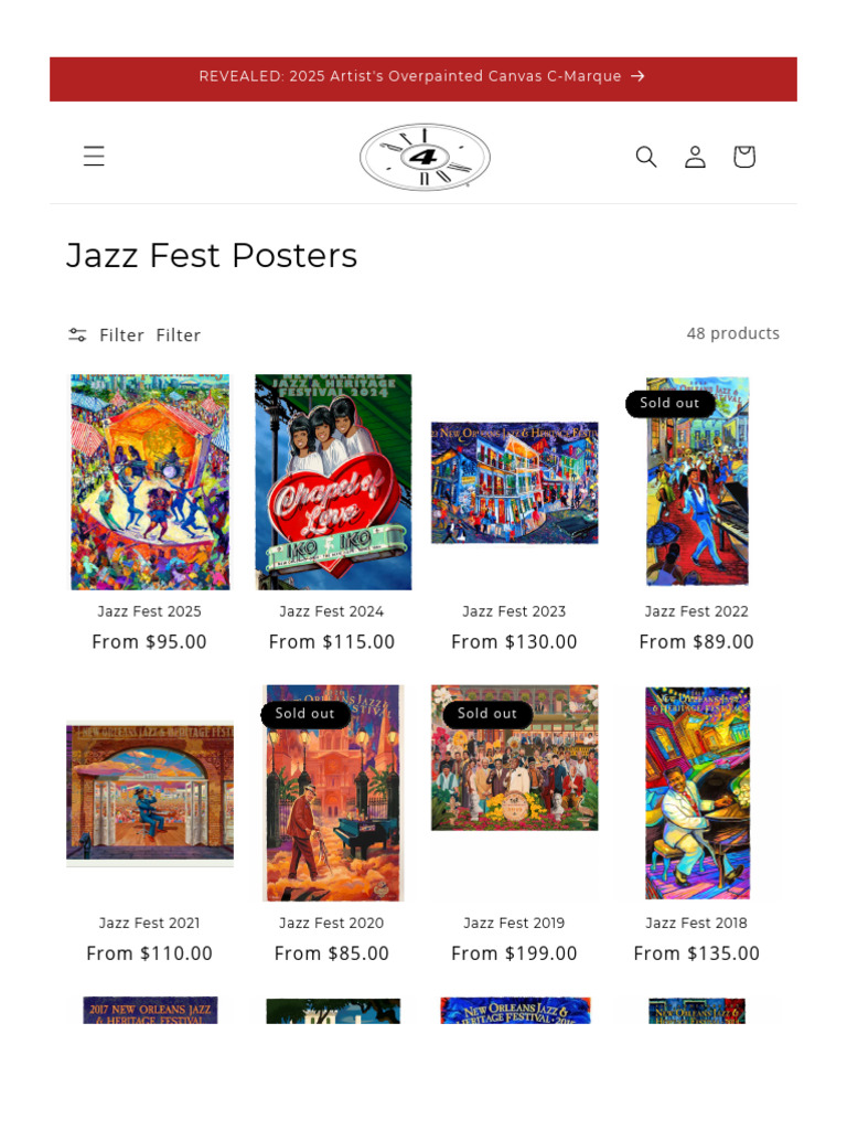 Jazz Fest Posters - Art 4 Now® | PDF | Human Appearance | Aesthetics