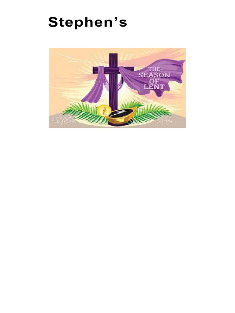 5th Sunday in Lent - April 6th, 2025 | PDF | Confession (Religion ...