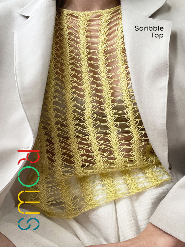 Scribble Top | PDF | Knitting | Fibers
