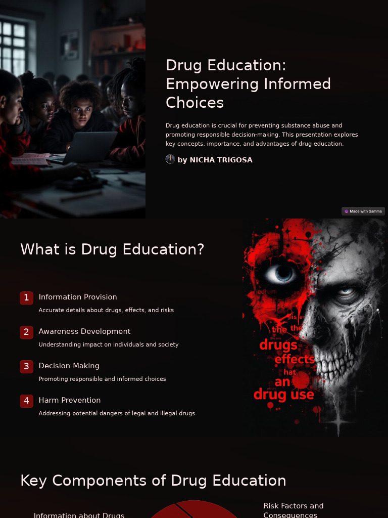 Drug Education Empowering Informed Choices | PDF | Substance Abuse ...