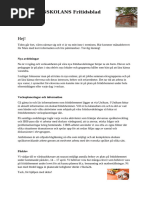 Ansökan om ledighet | PDF