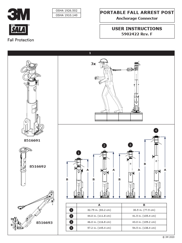 3M DBI-SALA Fall Protection Guide | PDF | Safety | Occupational Safety ...