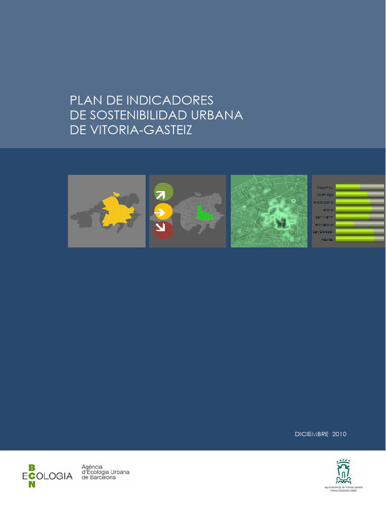 002 - Plan Indicadores Sostenibilidad Urbana | PDF | Sustentabilidad | Urbanismo