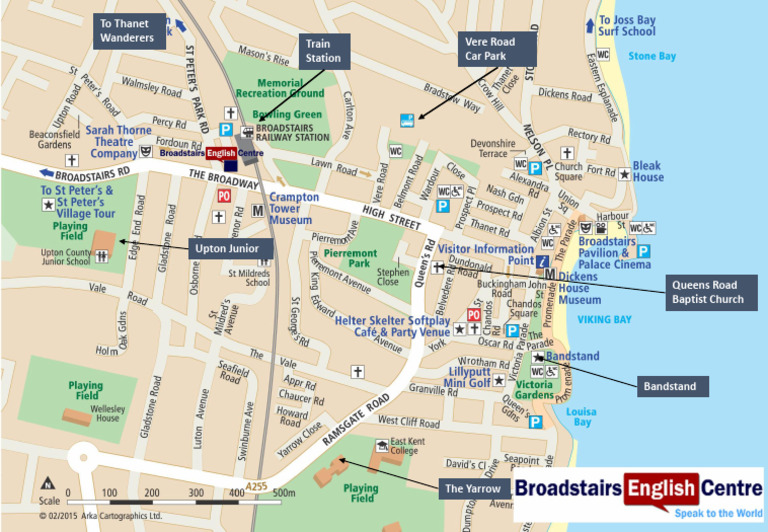 Broadstairs Street Map and Directions | PDF
