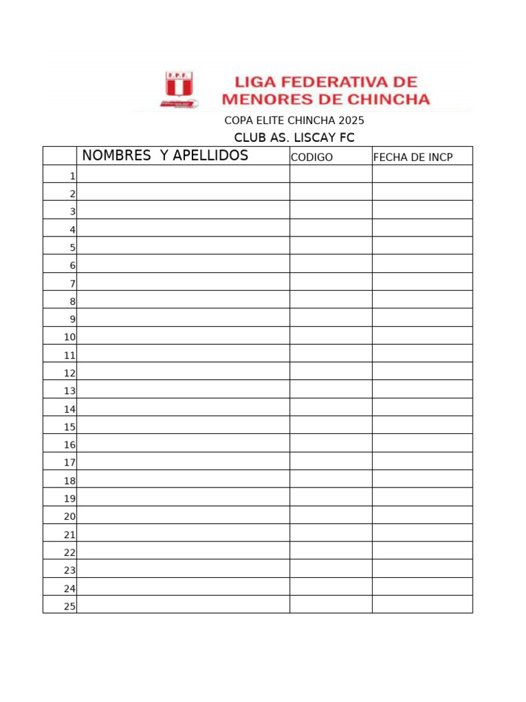 Libro1 Planilla Fc | PDF