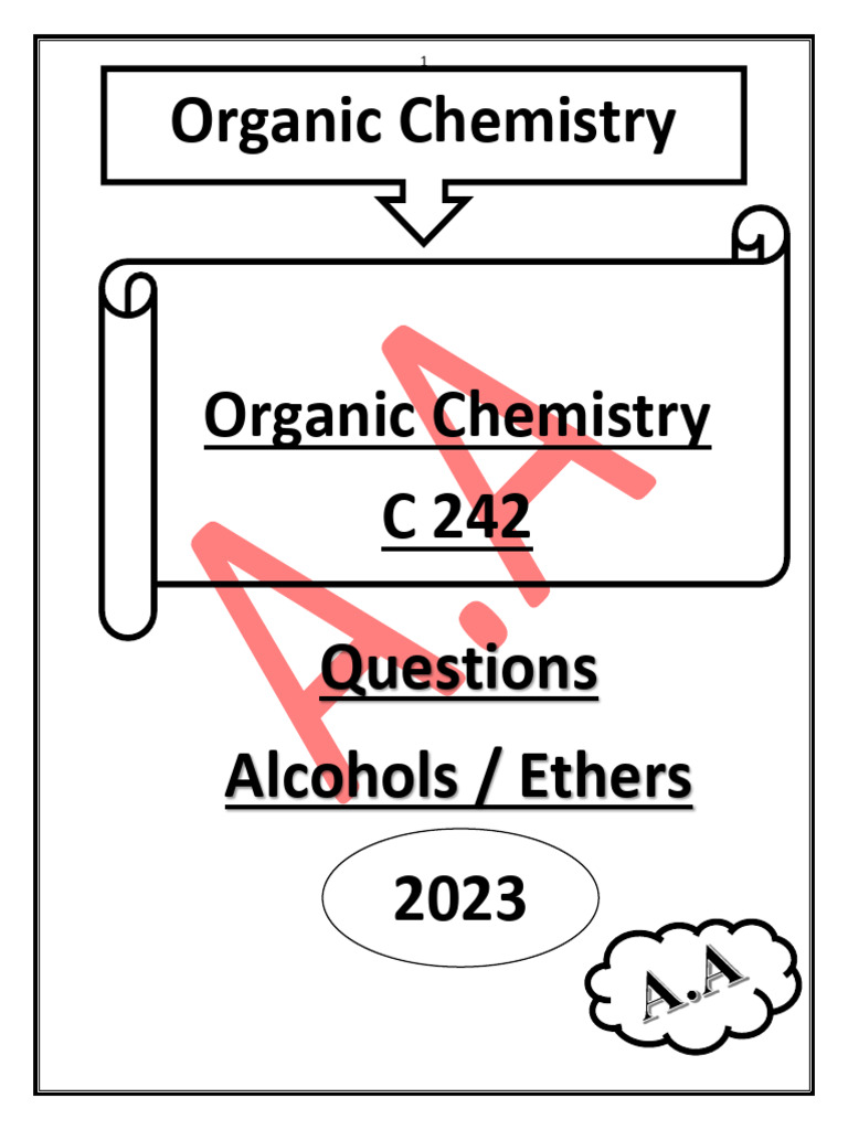 Alcohol Ether Questions | PDF | Ether | Methyl Group