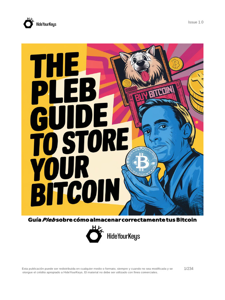 Guia Pleb Sobre Como Almacenar Correctamente Tus Bitcoin He9xpz | PDF ...
