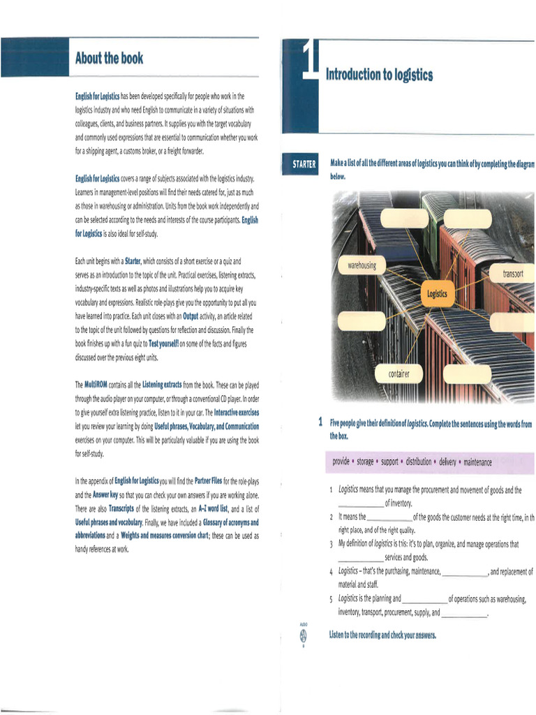 U1 Introduction To Logistics | PDF