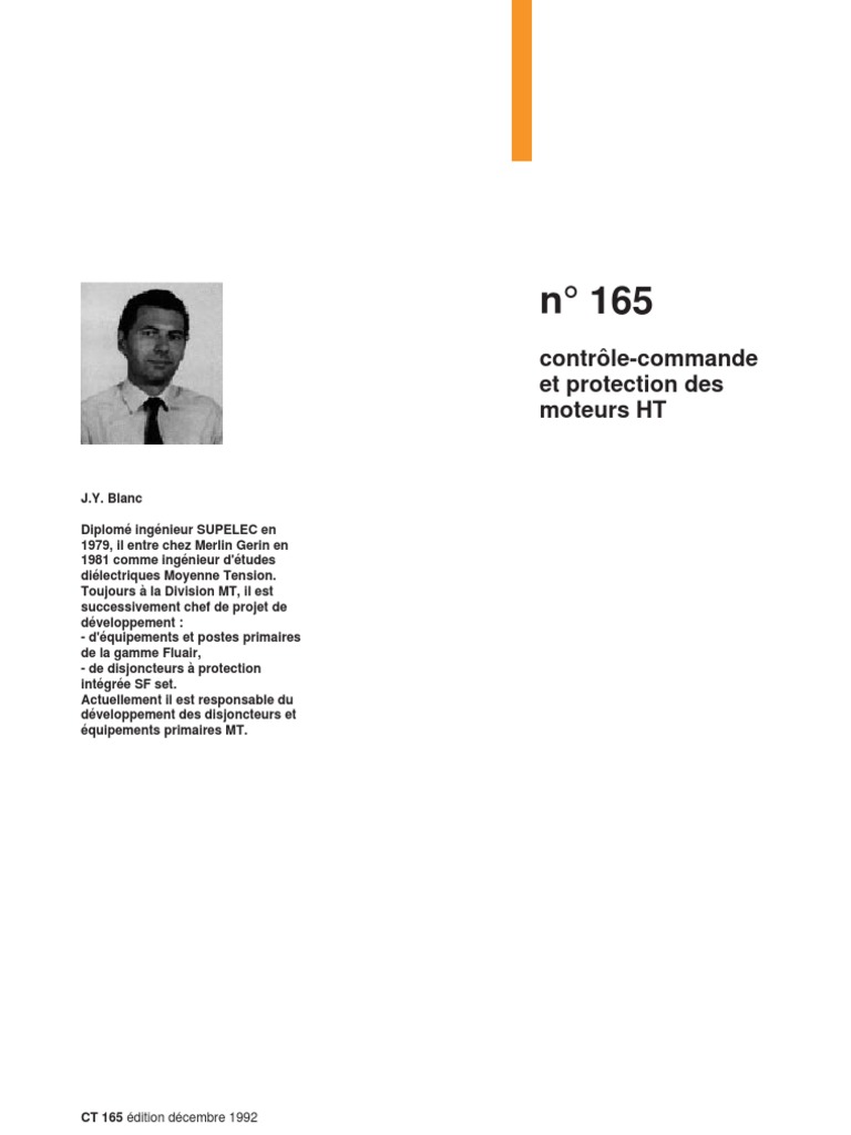 Protection et démarrage moteurs HT | PDF | Technologie et ingénierie