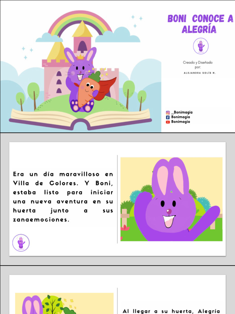Boni y Alegría?Psic - Alejandra Solís H | PDF
