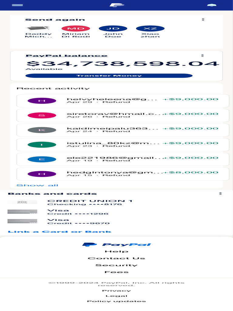 PayPal Summary | PDF