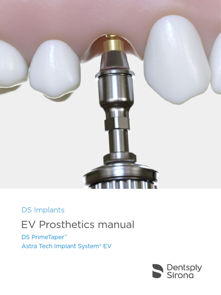 IMP Manual Prosthetic Manual DS PrimeTaper and ATIS EV 32671924 | PDF | Dental Implant ...