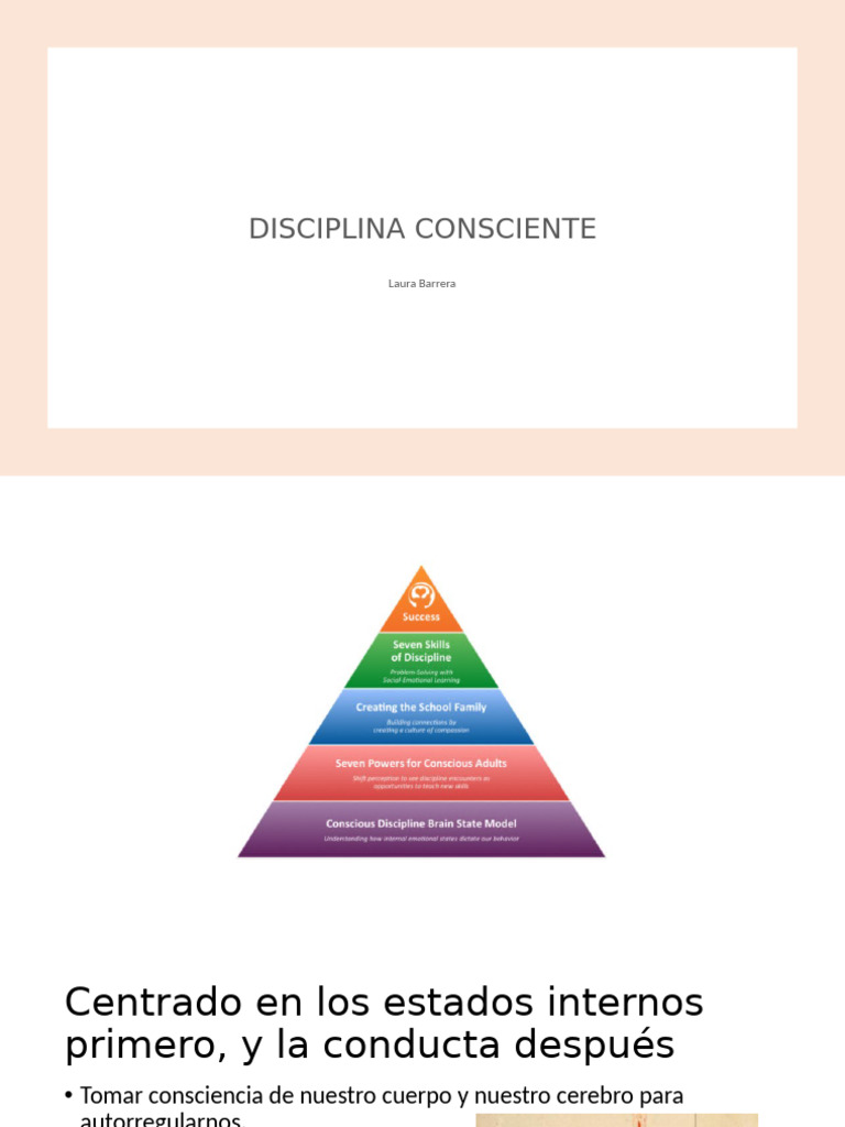 Disciplina Consciente y Conducta Emocional | PDF | Las emociones ...