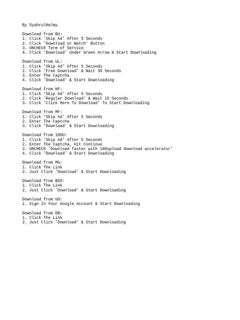How To Download | PDF