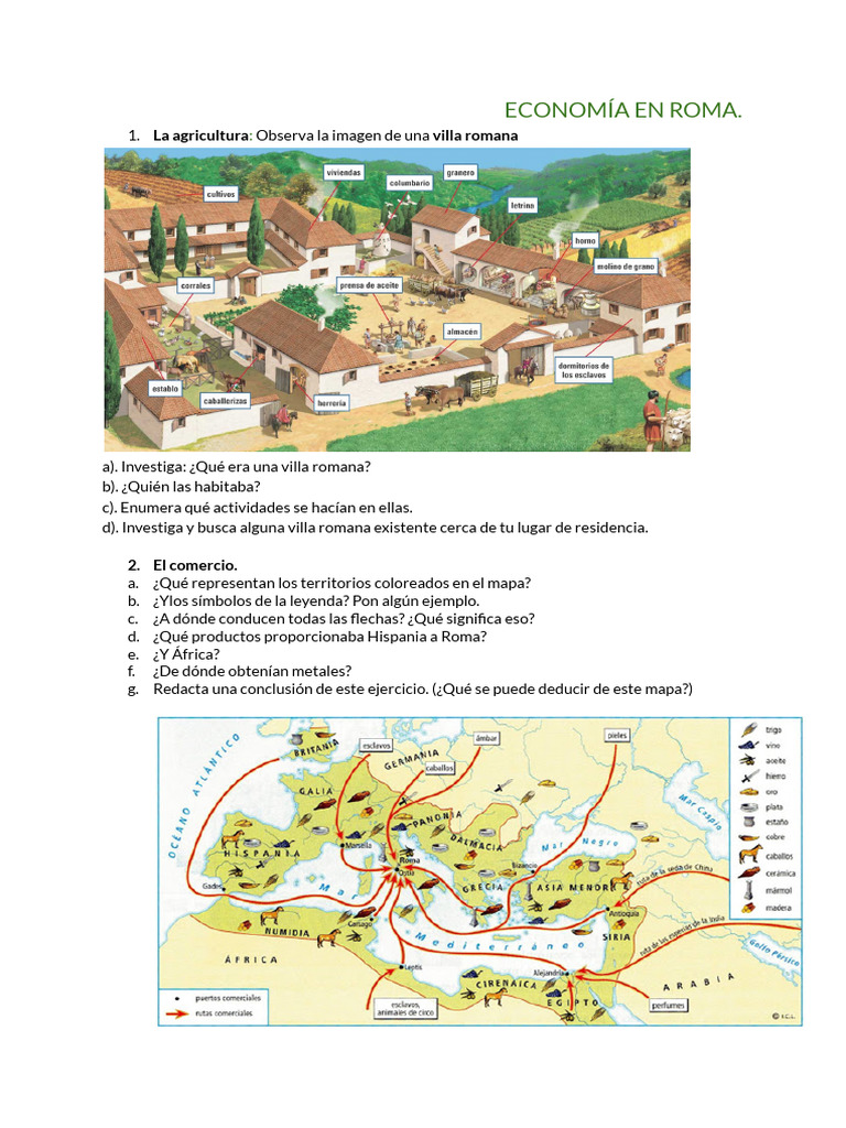 Economía en Roma | PDF