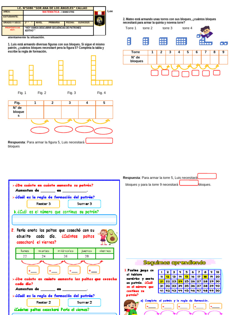 Ficha - Mat 03-04 | PDF