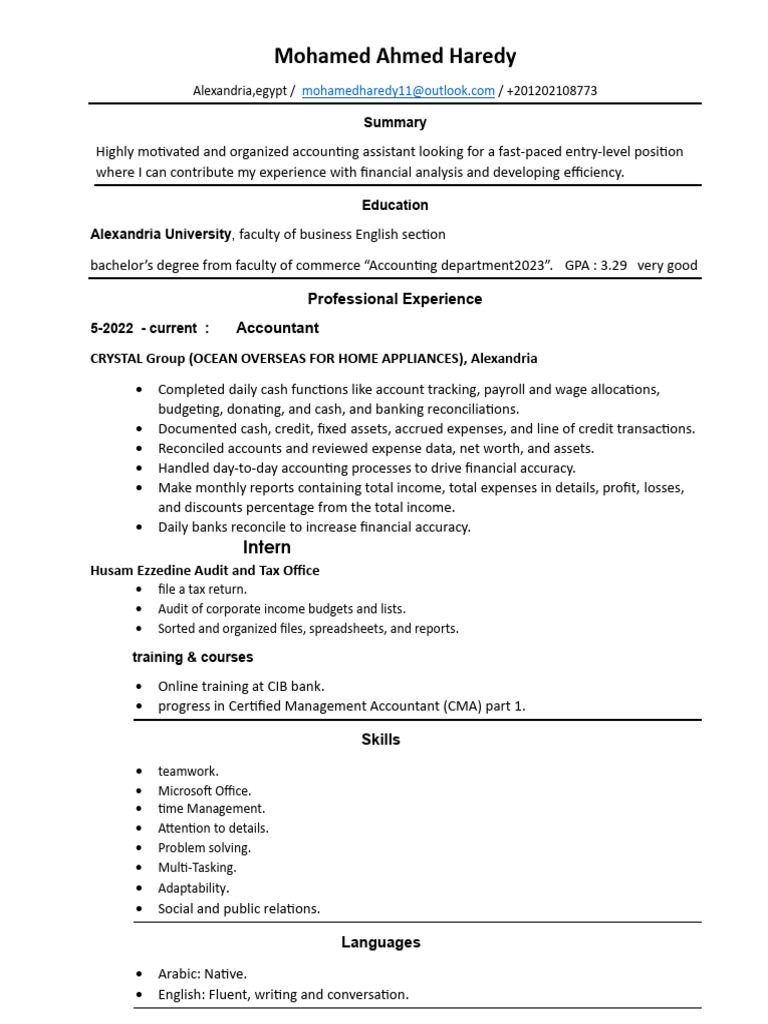 CV 2024 | PDF